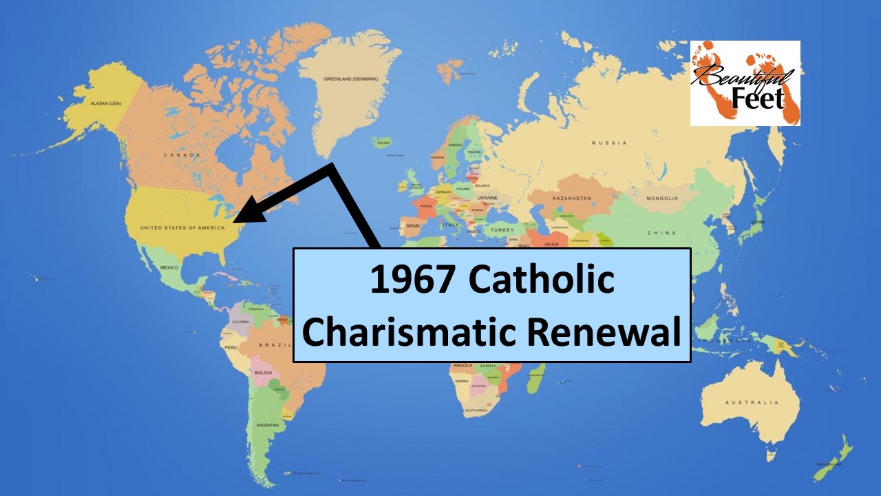 1967 Catholic Charismatic Renewal BEAUTIFUL FEETBEAUTIFUL FEET